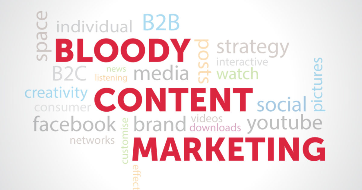 Bloody Content Marketing | CIB