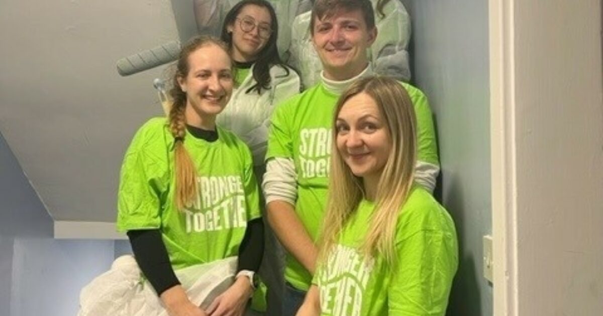 TT Group | TT Group volunteers transform an accommodation project in…